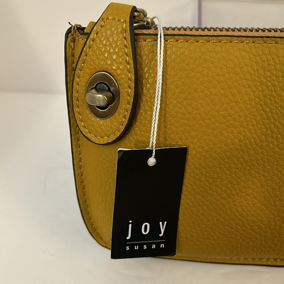 Joy Susan | Bags | Joy Susan Vegan Leather Wristlet Strap Crossbody ...